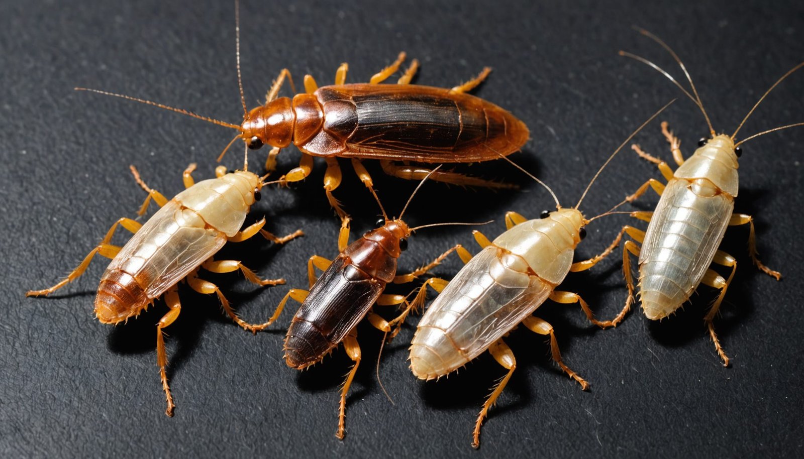Cockroach Life Cycle Stages (Egg → Nymph → Adult) - Cockroach Care